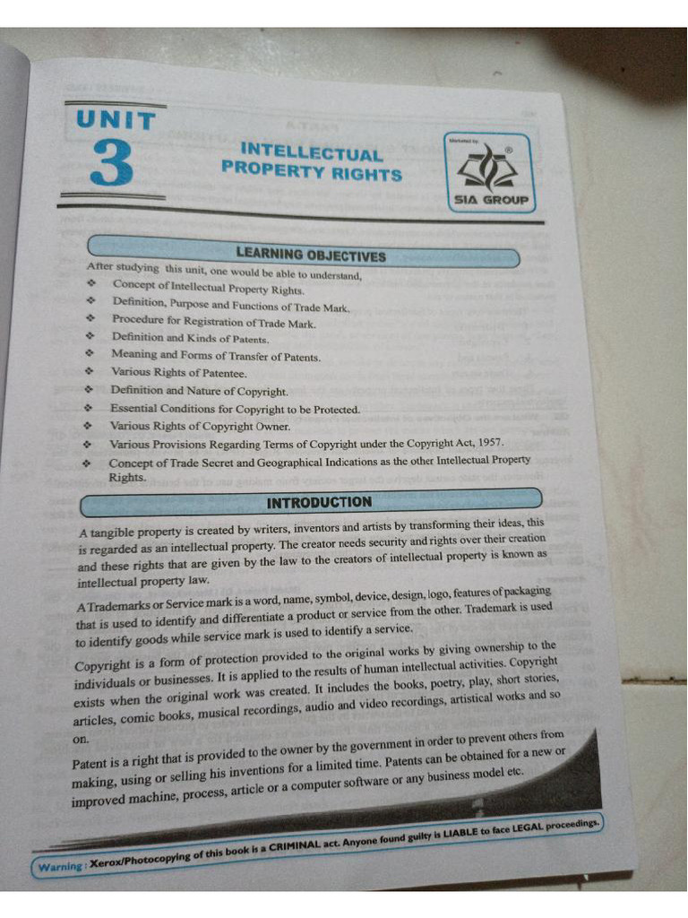 B.law (Sem 2) Unit 3 | PDF