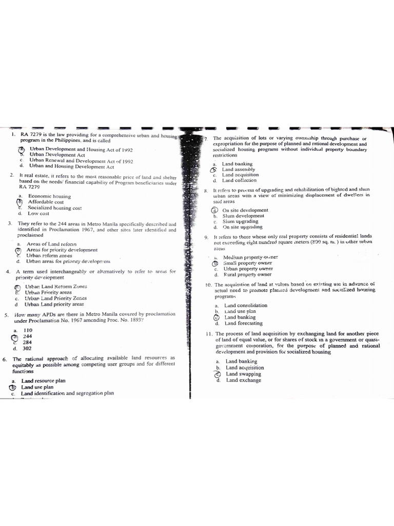 Reb Mock 8 Urban and Land Use | PDF