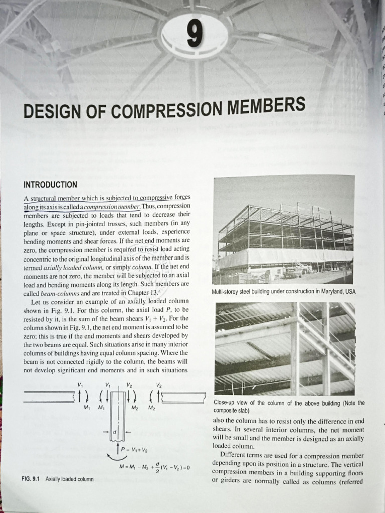 Design of Compression Members | PDF