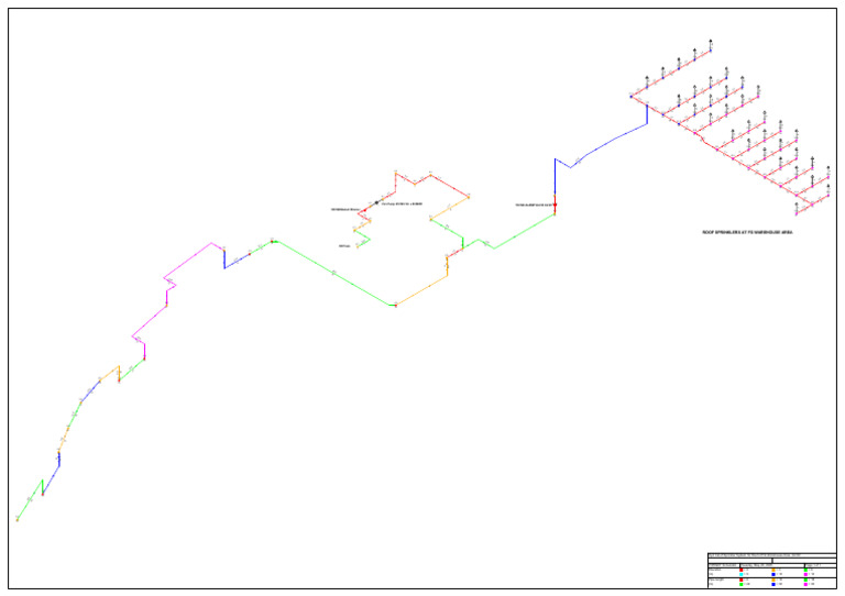 Elevation vs. Pipe Length Diagram R0 | PDF