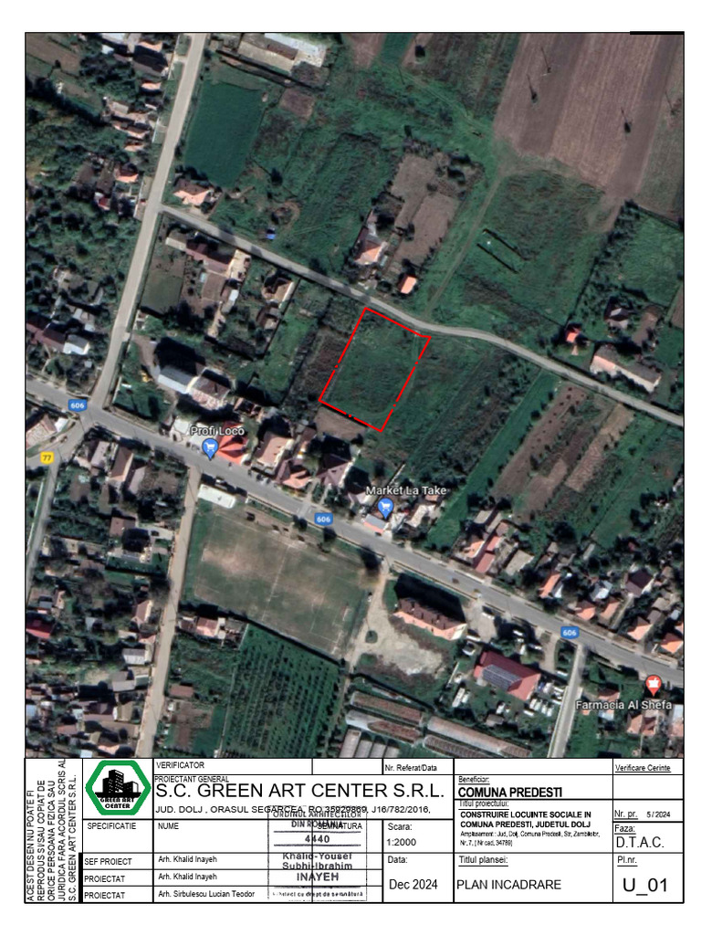 Dtac Arhitectura Parte Desenata | PDF