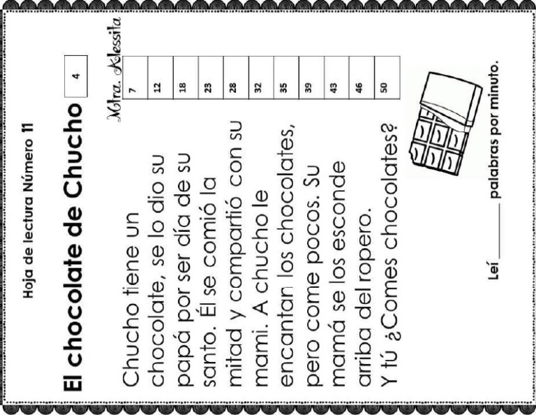 El Chocolate de Chucho | PDF