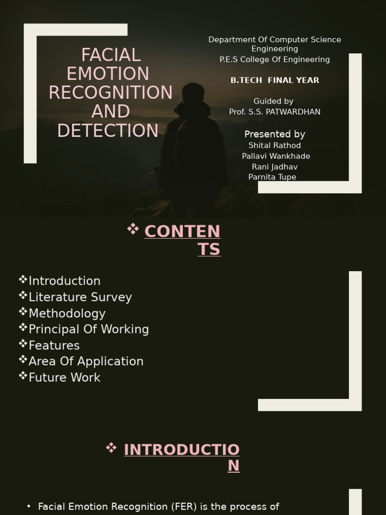 Facial Emotion Recognition Overview | PDF | Emotions | Artificial ...