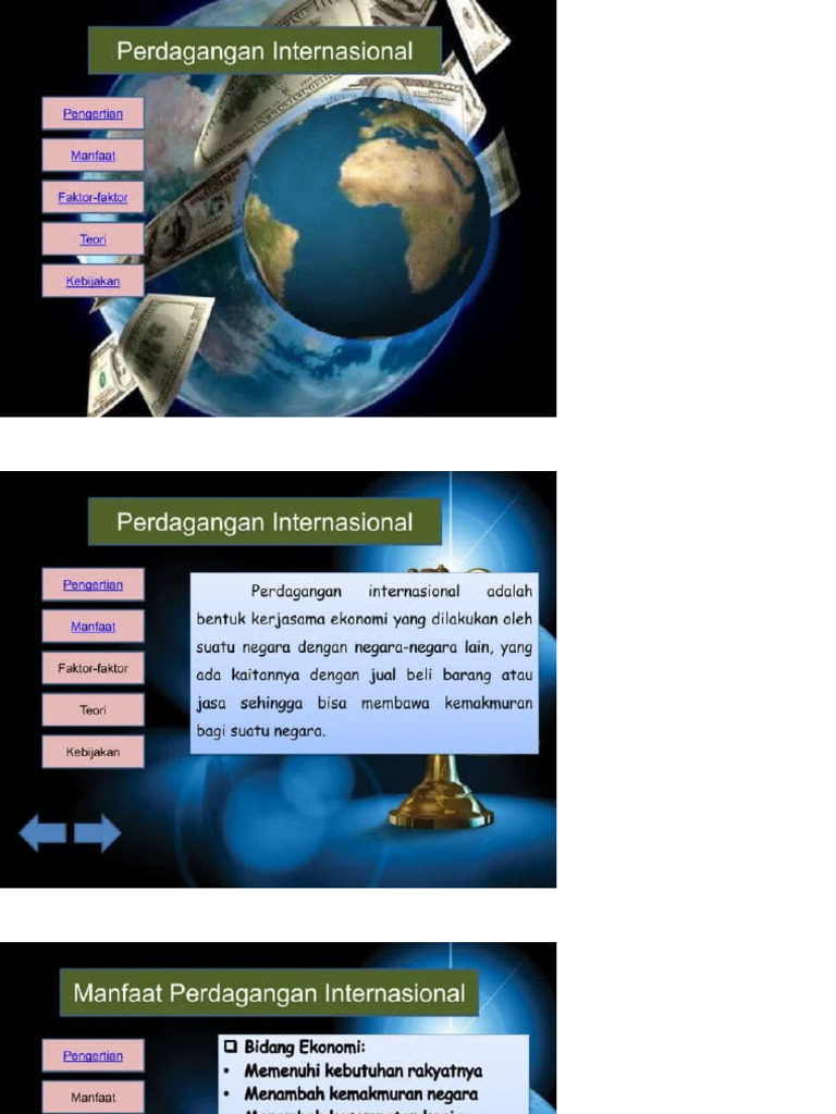 Perdagangan Internasional | PDF