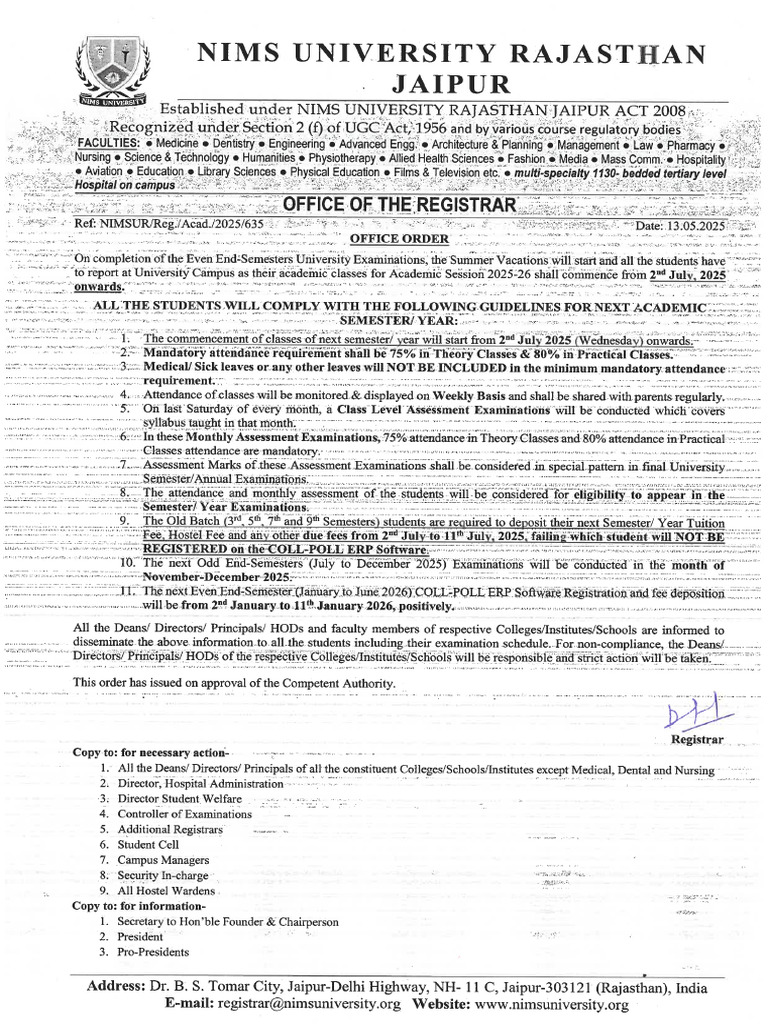 Office Order - 635 | PDF