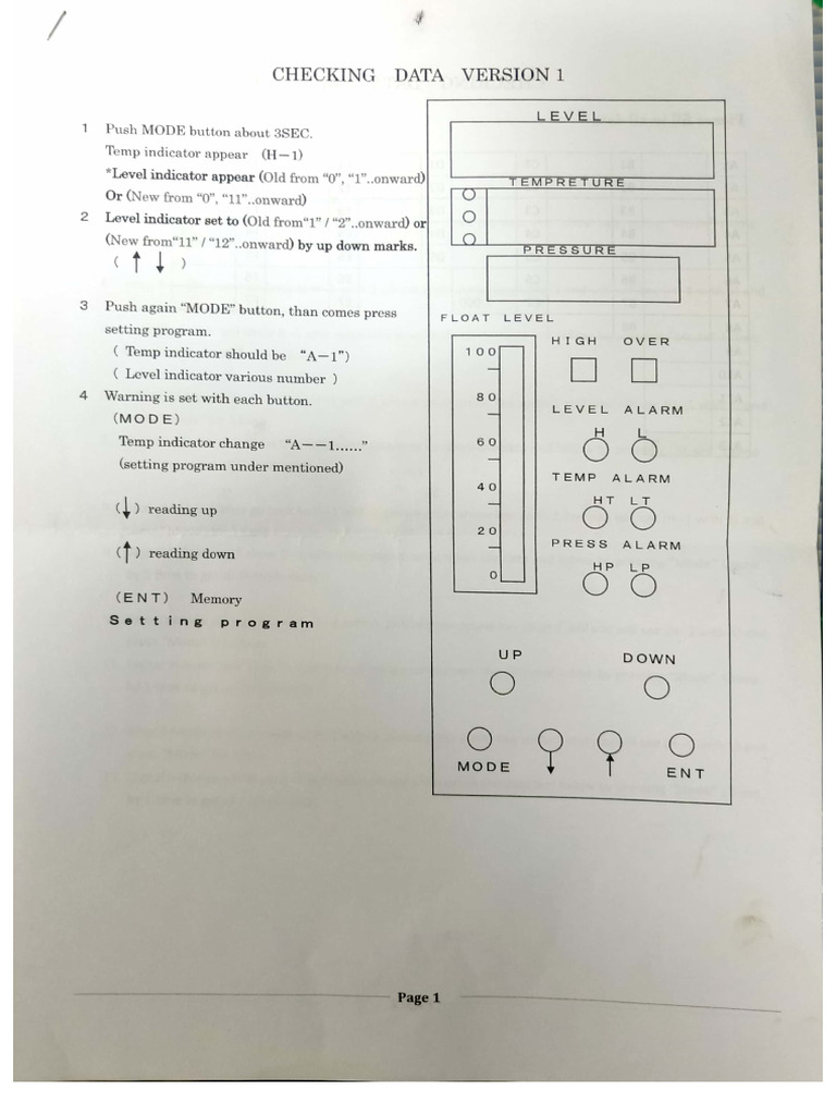 Cargo Tank Indicator Changing Procedure | PDF