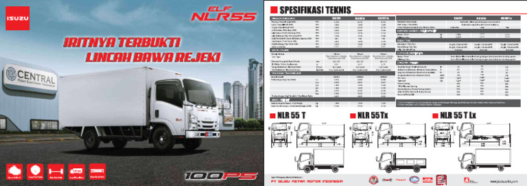 Brosur Dan Gambar Chassis Produk Roda 4 (NLR55 TX) | PDF