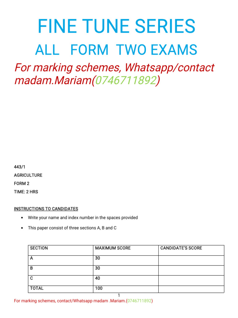 All F2 Exams | PDF