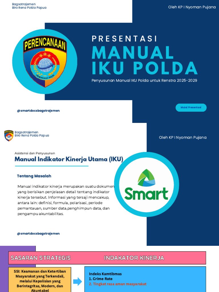 Manual Indikator Kinerja Utama IKU Dan Indikator Kinerja Penunjang | PDF