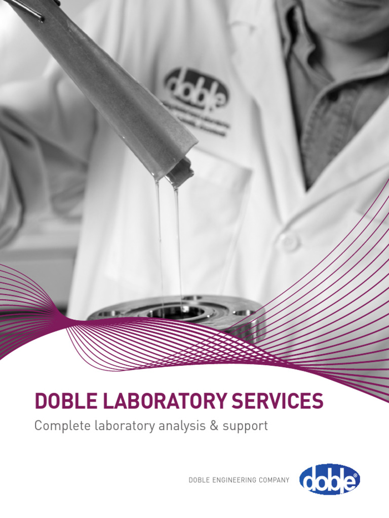 Doble Laboratory Services for Oil Testing | PDF | Transformer | Materials