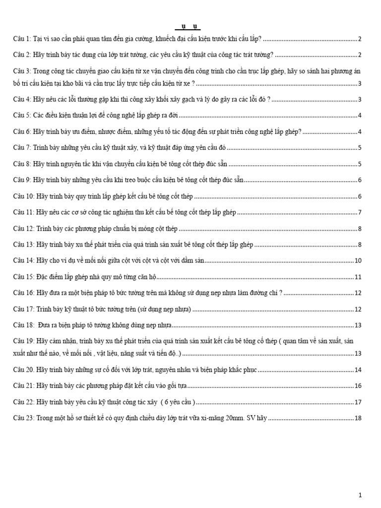 CÂU HỎI SOẠN HTH | PDF