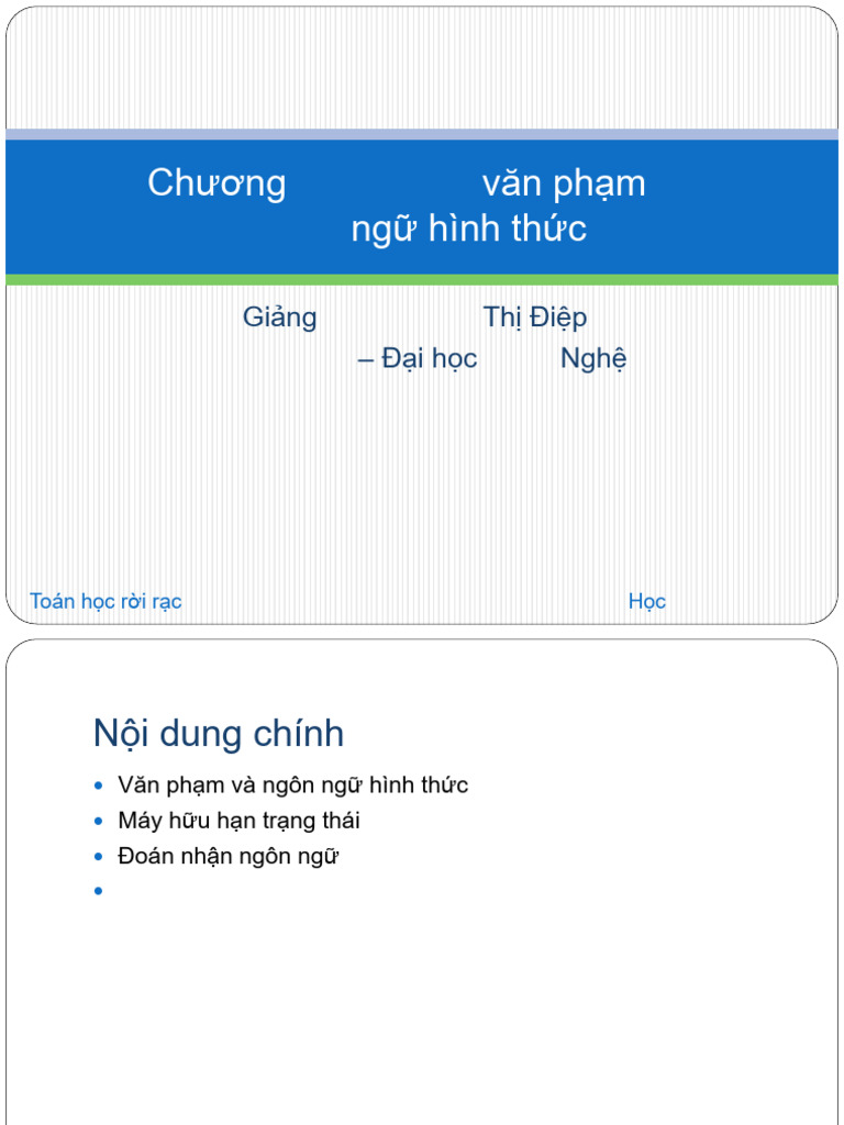 Lec14 VanPham NgonNgu Otomat | PDF