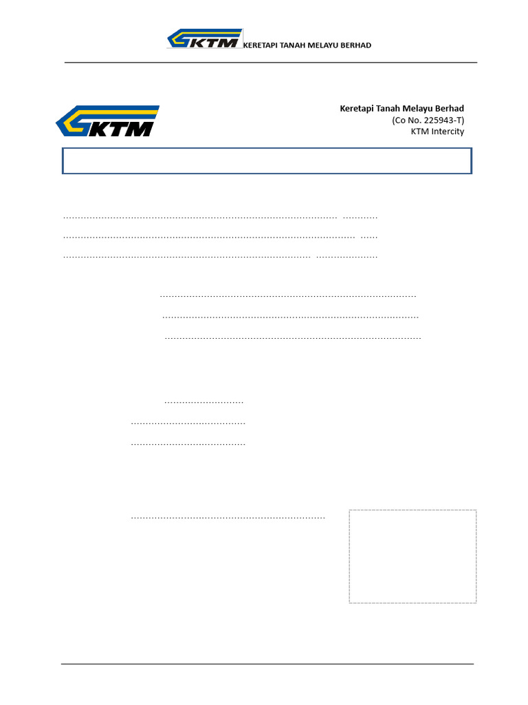 KTM - Student Verification Form | PDF
