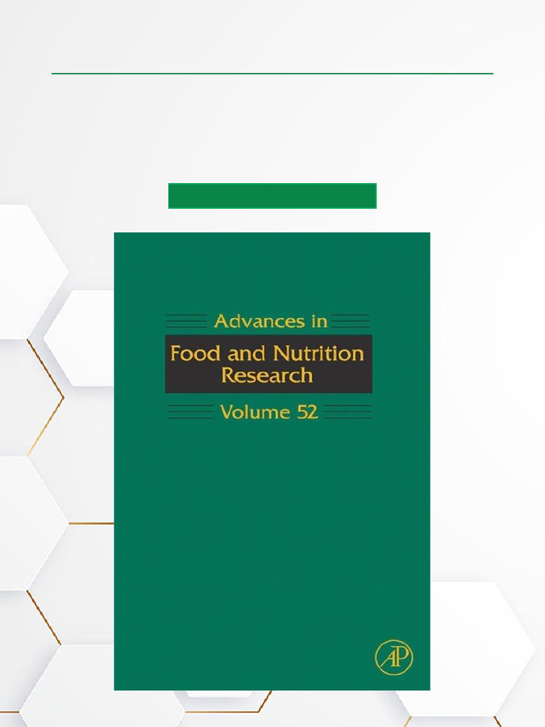Advances in Food and Nutrition Research High-Resolution PDF Download ...