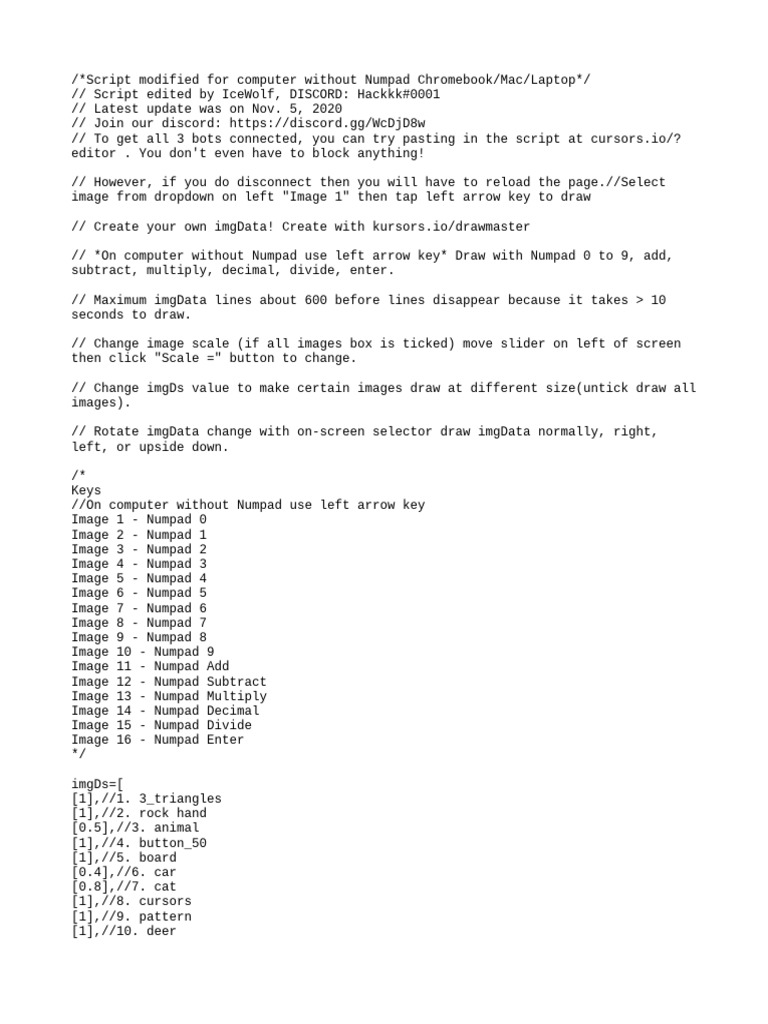 Cursors.io Draw Dziala | PDF | Writing Implements | Computing