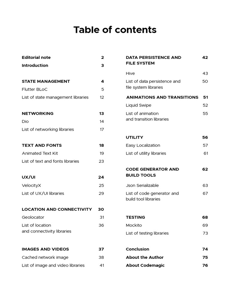 Flutter Libraries We Love 1 | PDF | Mobile App | Library (Computing)