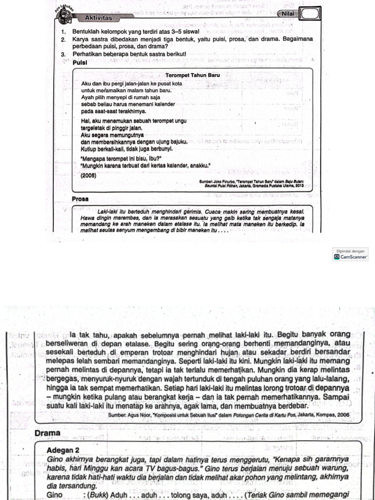 Aktivitas Bab 2 (1) | PDF