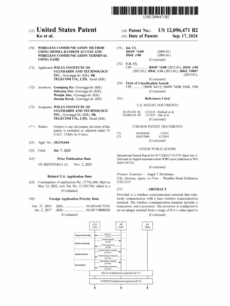 Patent US12096471 | PDF