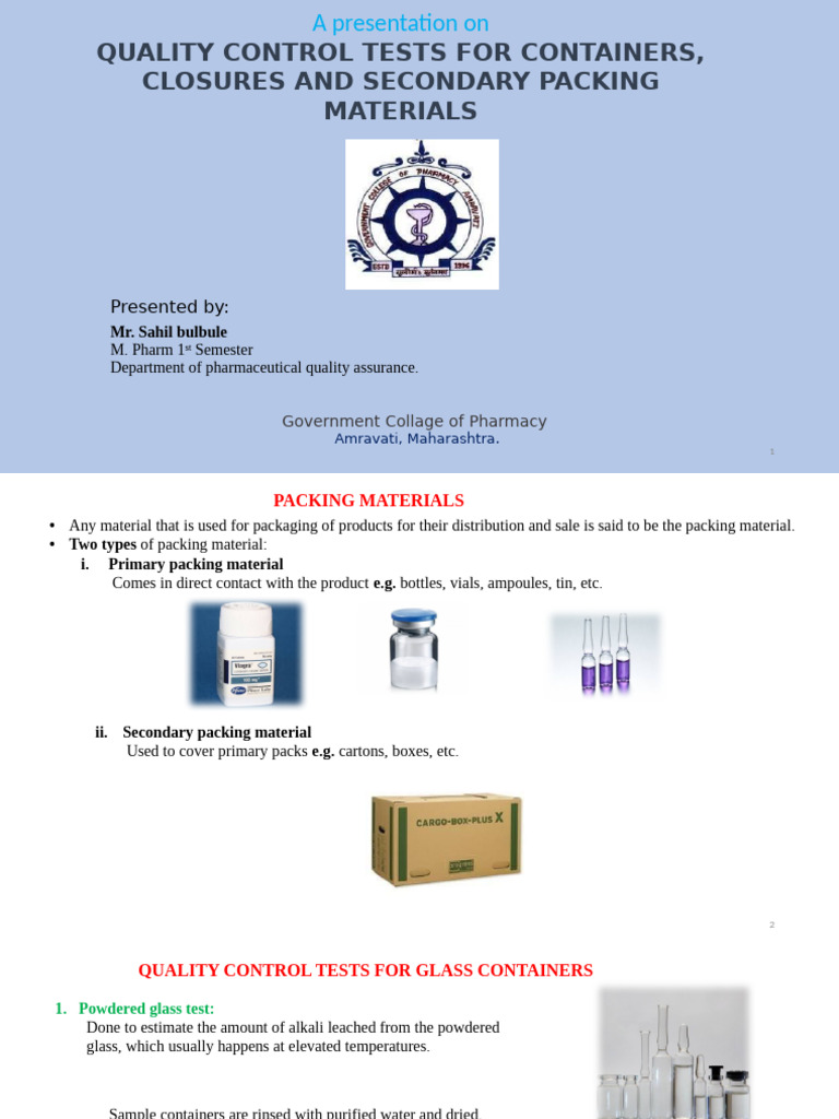Qctestforcontainers 190227070851 | PDF | Water | Chemical Substances