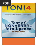 TOMM Instructoins | PDF