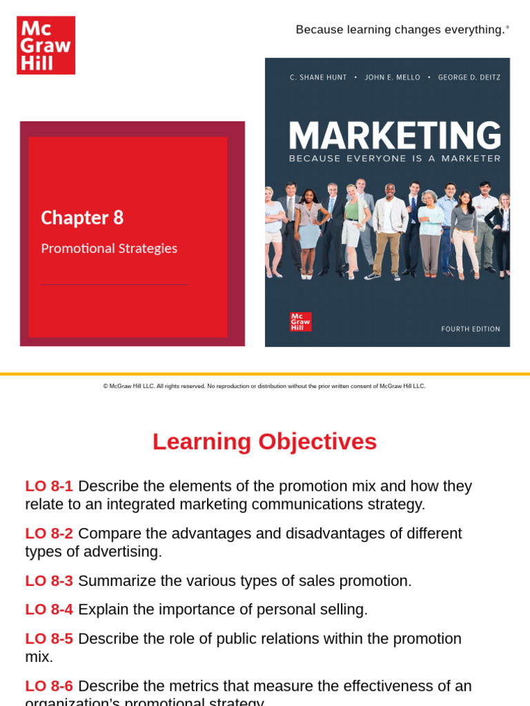 Hunt4e_PPT_Ch08_ACCESS | PDF | Advertising | Marketing Communications