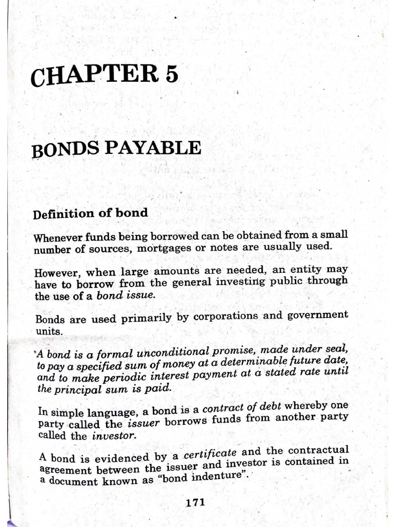 Chapter 5. Bonds and Stocks | PDF