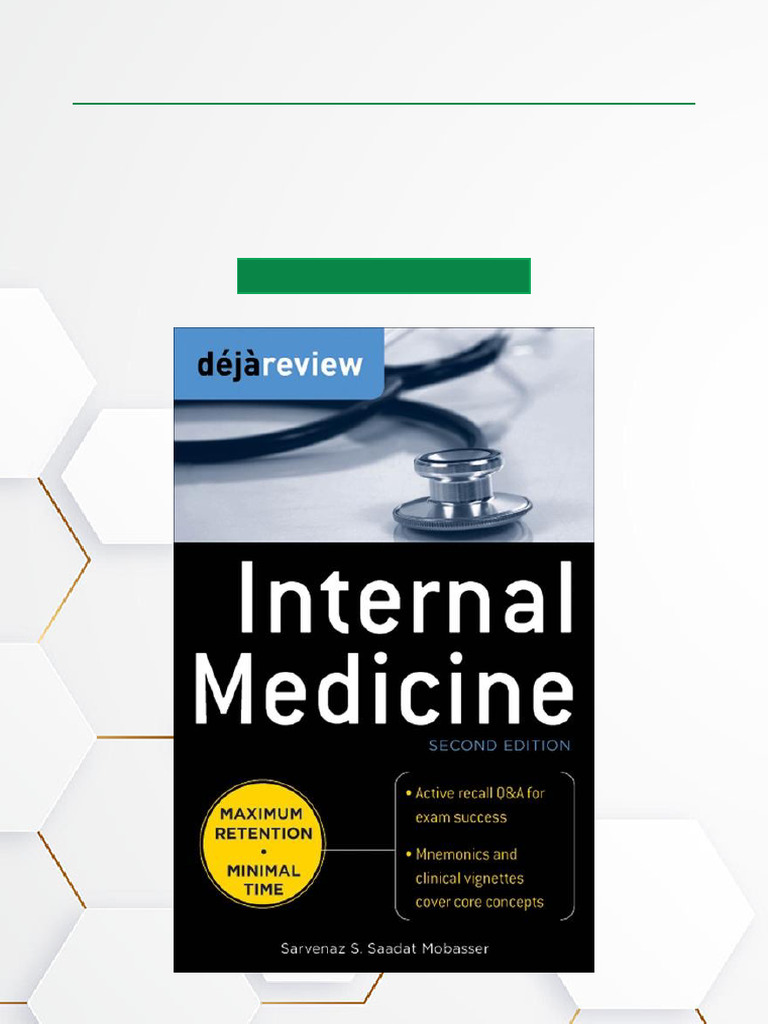 Deja Review: Internal Medicine Guide | PDF | Respiratory Diseases | Anemia