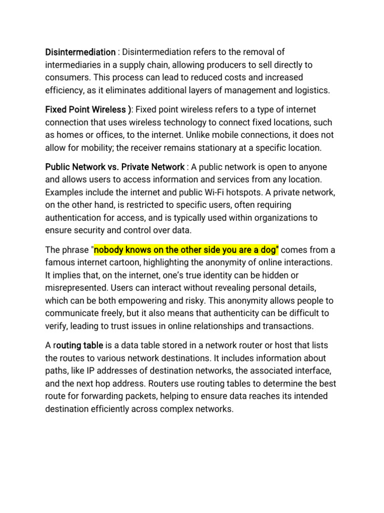 Disintermediati WPS Office | PDF | Computer Network | Internet