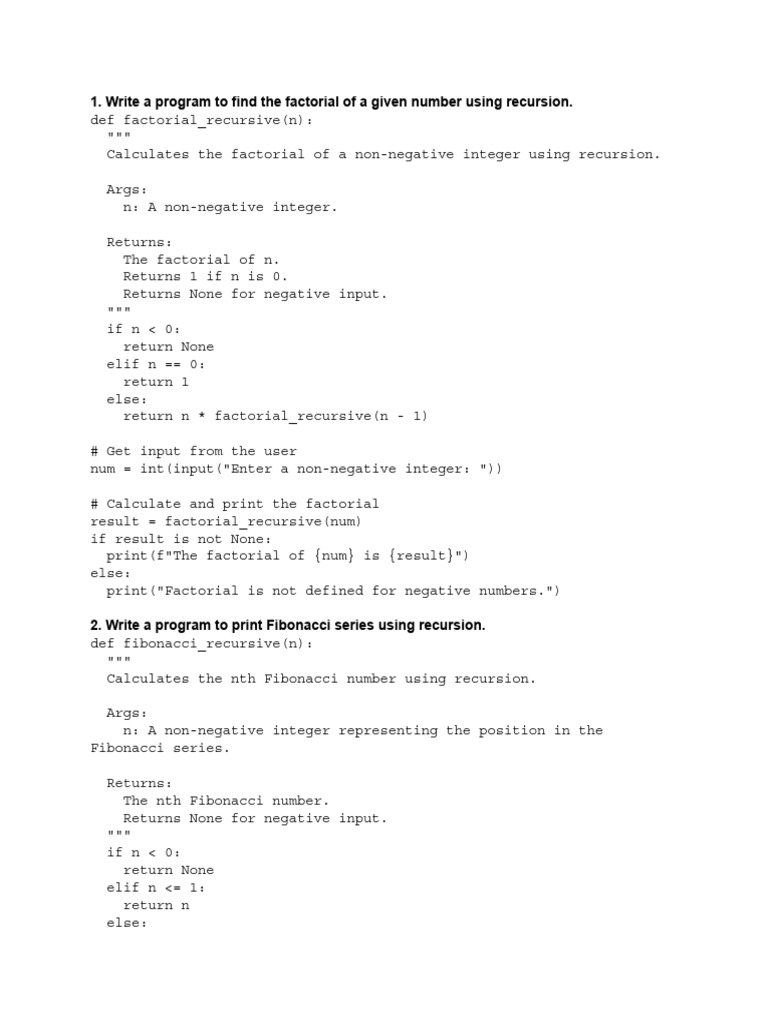 Write A Program To Find The Factorial of A Give... | PDF | Queue ...
