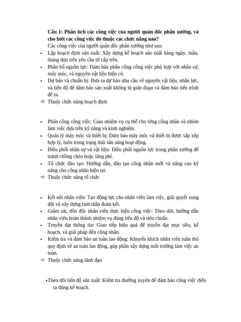 QTH Chương 1 | PDF