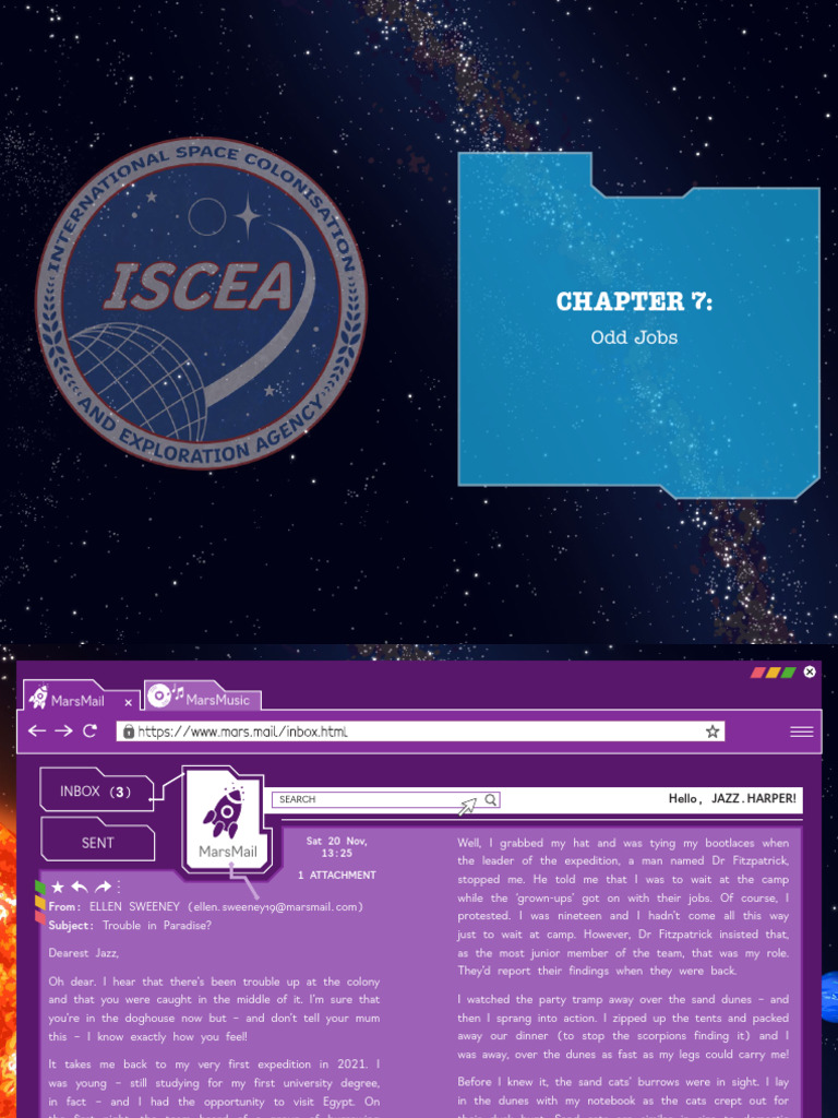 Jazz Harper - Space Explorer - Chapter 7 | PDF
