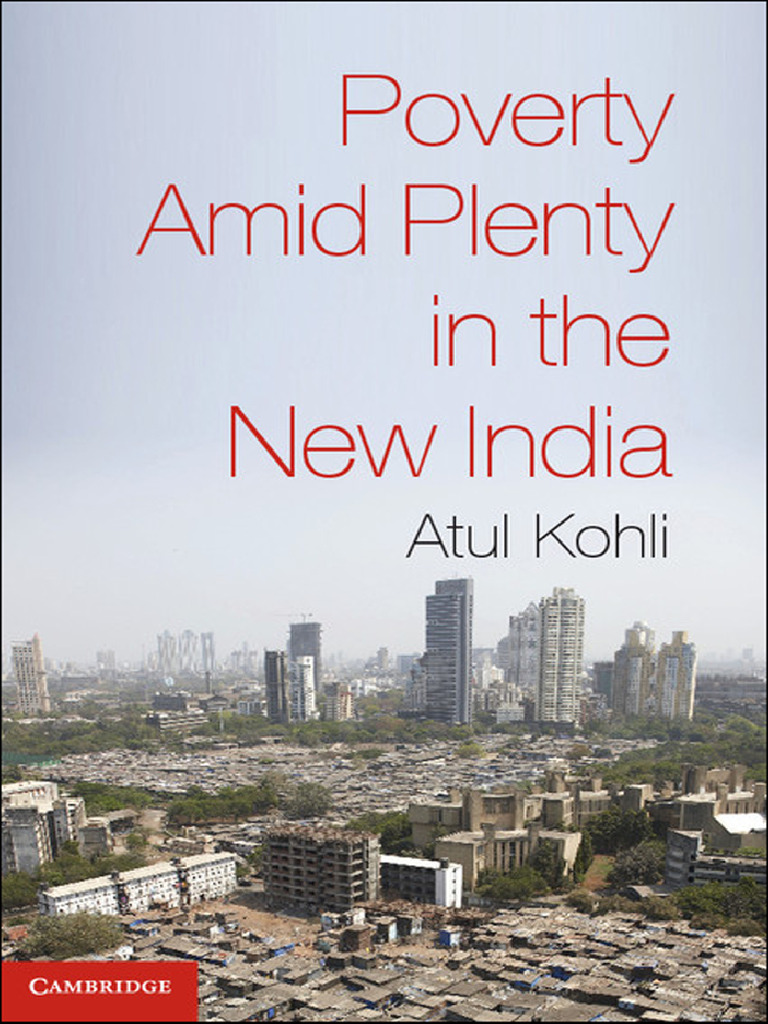 Atul Kohli - Poverty Amid Plenty in The New India-Cambridge University ...