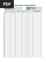 Heartsaver Course Roster Template | PDF | Cardiopulmonary Resuscitation ...