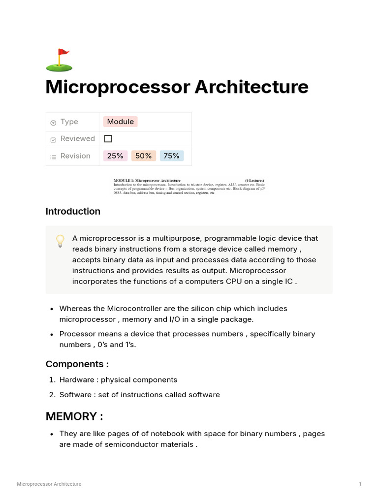 ArchtechofMicroprocessors | PDF | Central Processing Unit | Microprocessor
