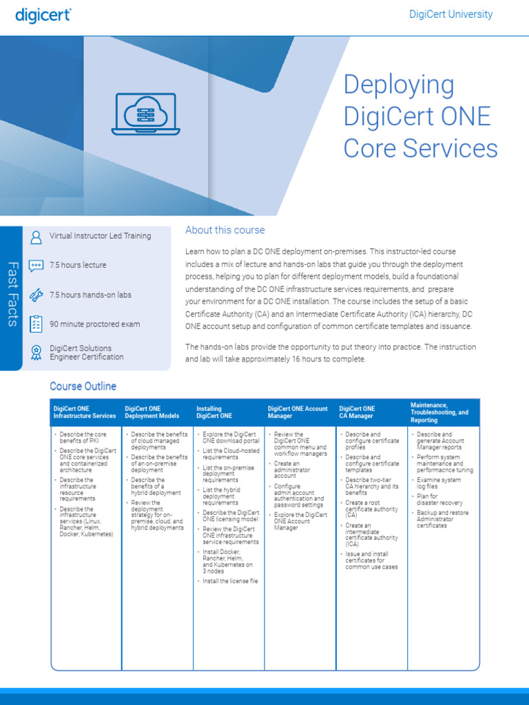 Deploying Digicert One Solutions | PDF | Superuser | Computing