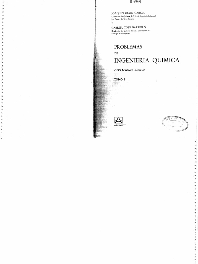 Problemas de Ingenieria Quimica Operacio | PDF