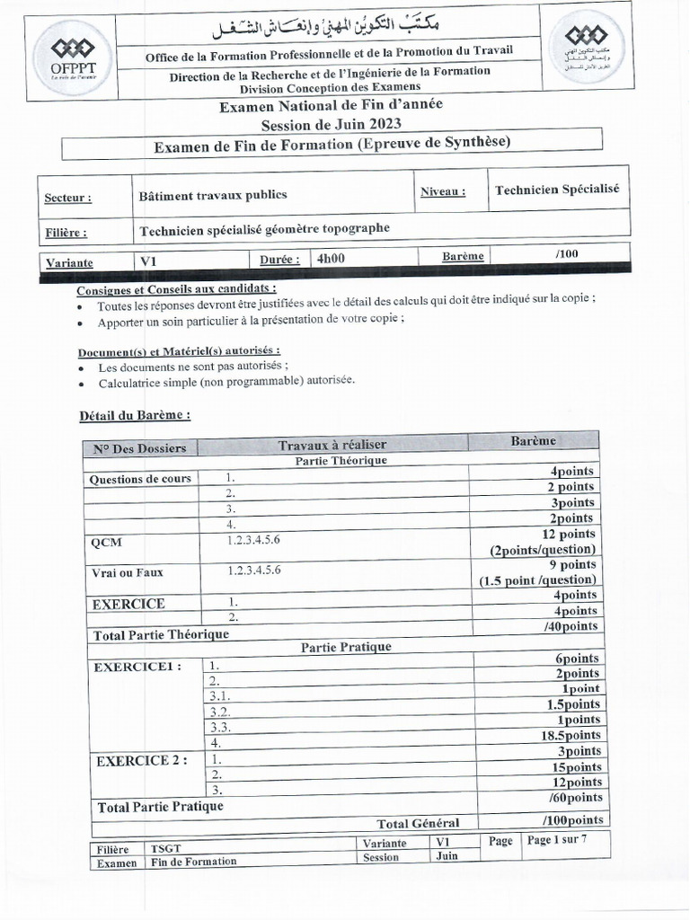 Eff TSGT 2023 V1-V2-1 | PDF