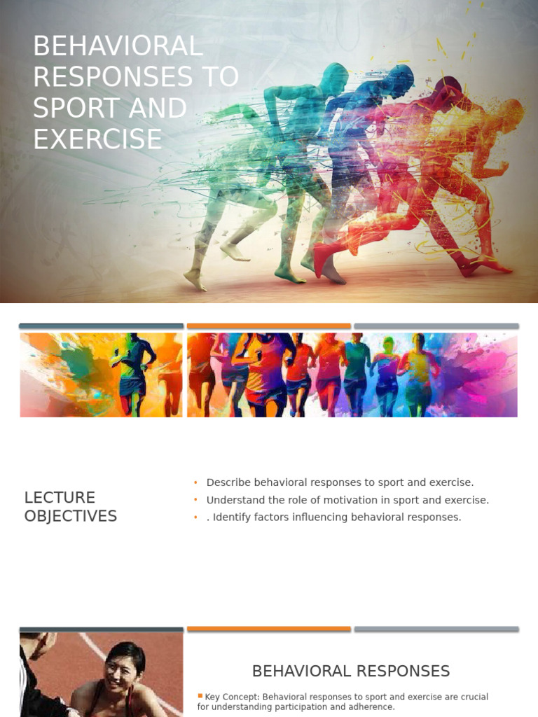 Physical Education 2 Lecture 2 | PDF | Motivational | Motivation