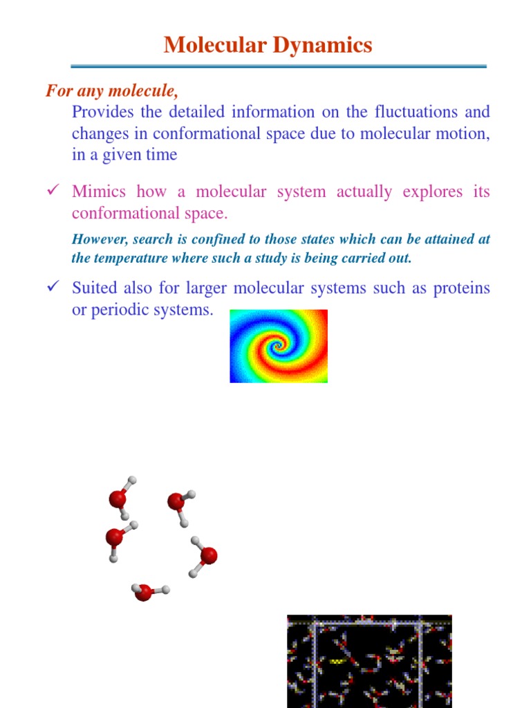 Molecular Dynamics: For Any Molecule | PDF | Force | Newton's Laws Of ...