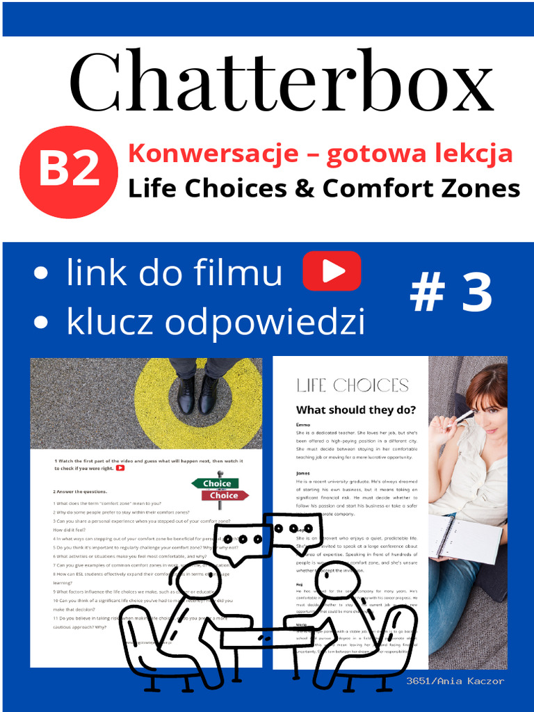 Chatterbox 3 Life Choices Comfort Zones 1698208686 | PDF ...