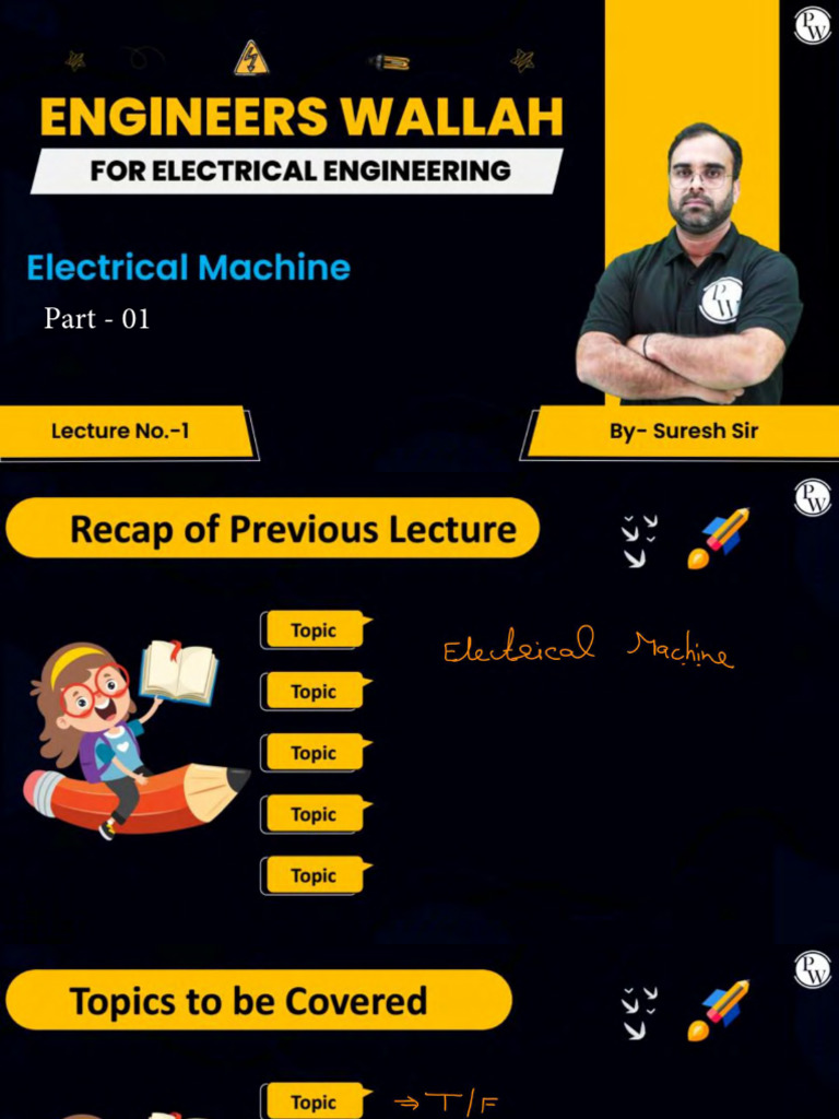 Electric Machine 1 | PDF