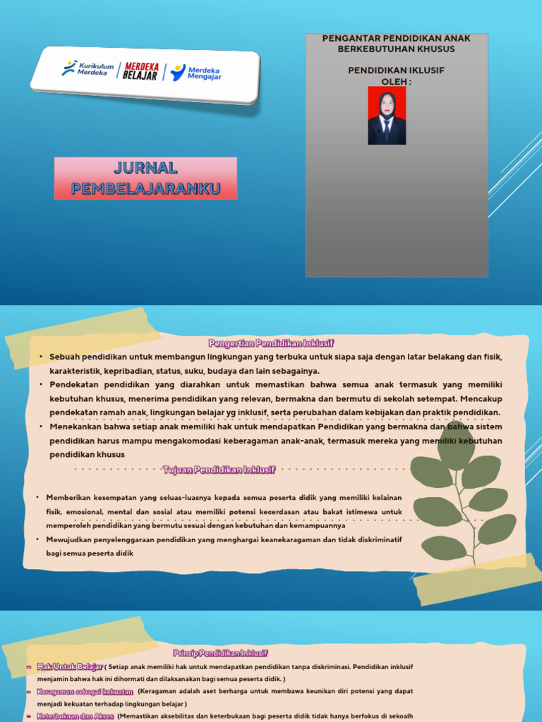 Modul 3 Topik 2 Pendidikan Inklusif | PDF