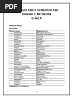 Graad 9 Afrikaans EAT Kom Ons Oefen Die Infinitief | PDF