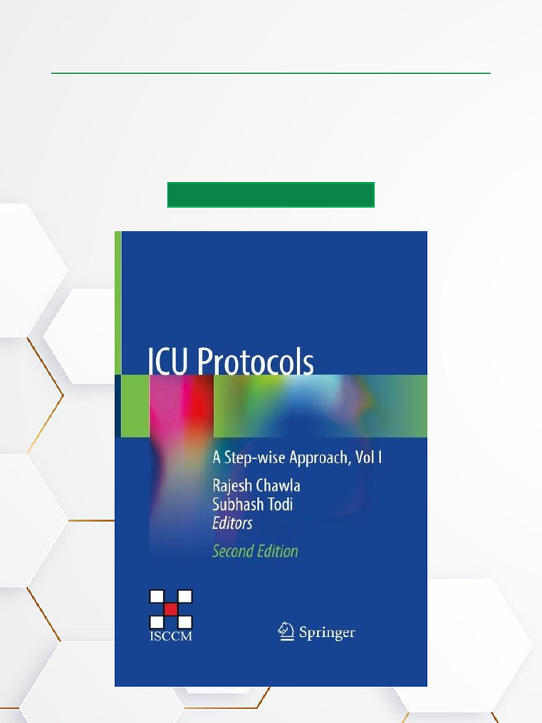 ICU Protocols A Step Wise Approach, Vol I - 2nd Edition Fast Ebook ...