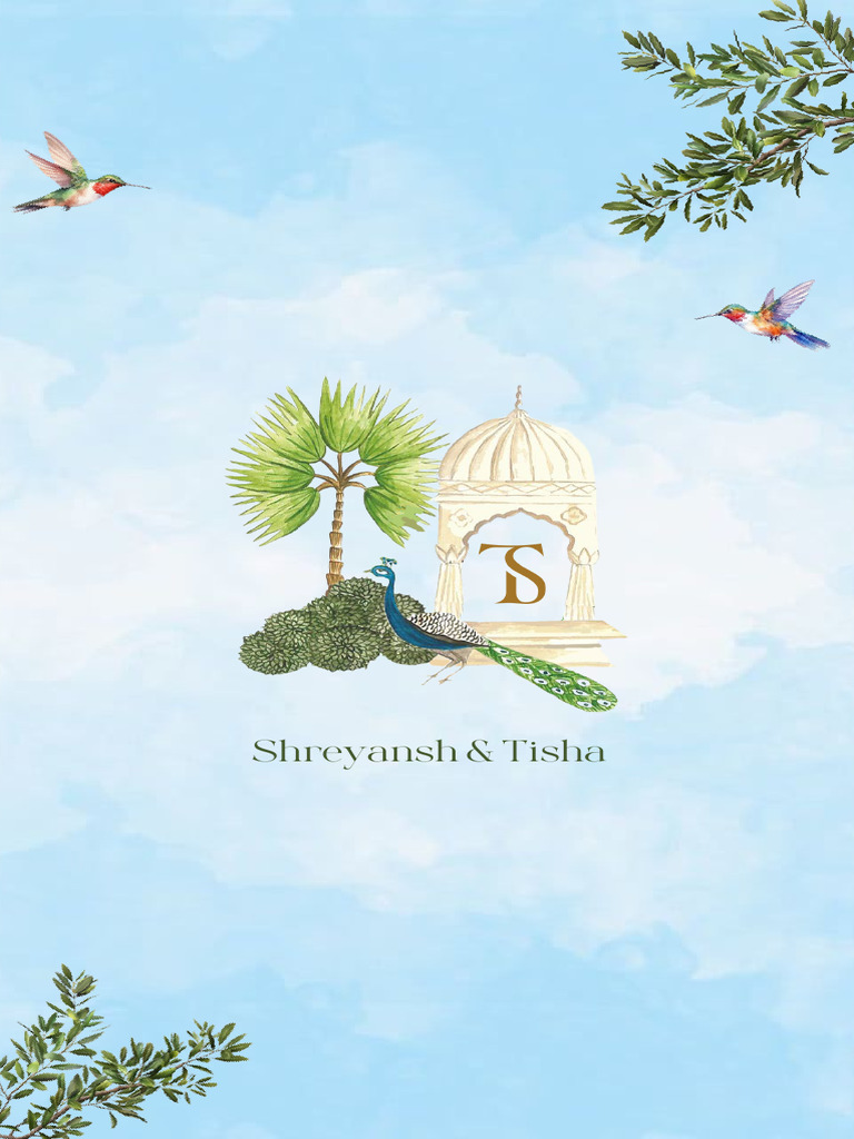 Shreyansh & Tisha Wedding Invitation | PDF