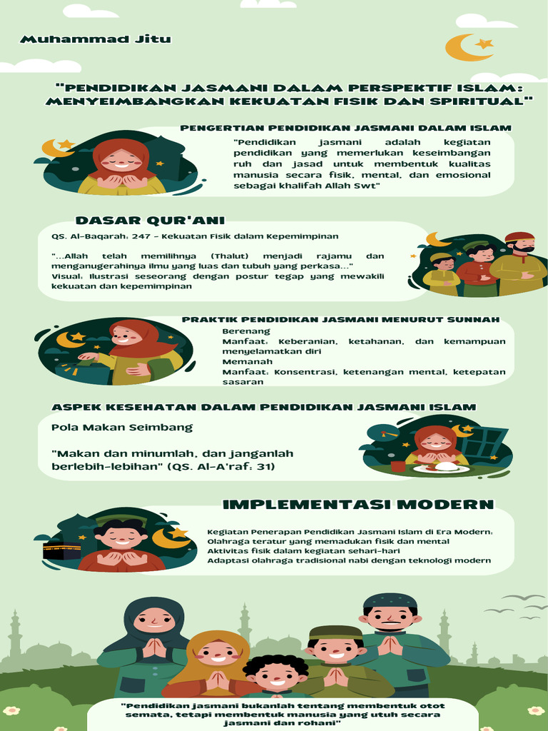 Mengenal Rukun Islam Infografis Hijau Ilustratif_20250517_082522_0000 | PDF