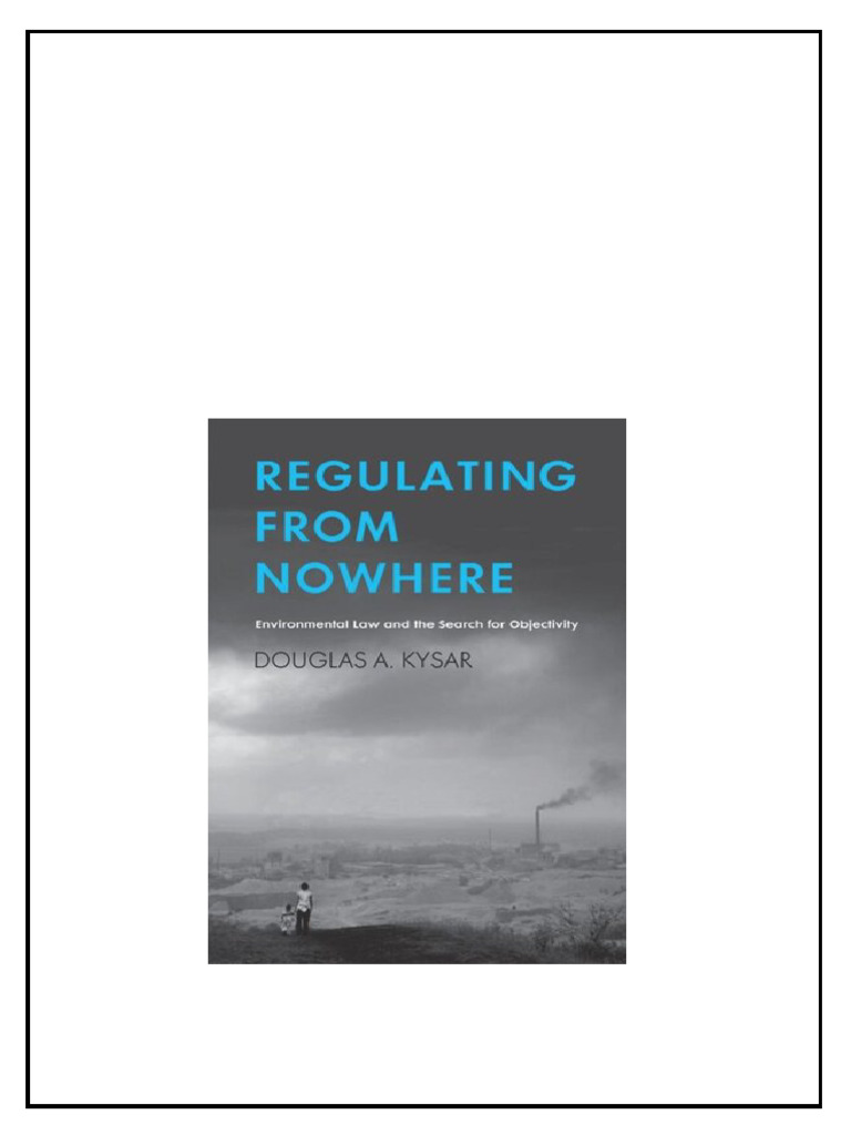 Regulating From Nowhere Environmental Law and The Search For ...
