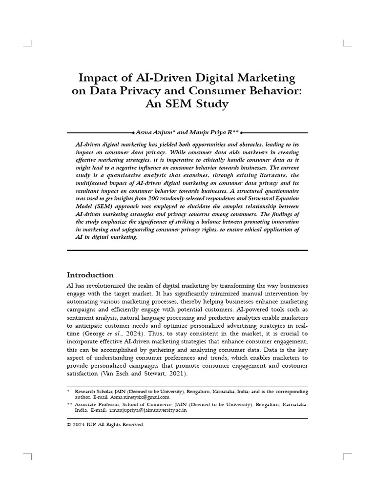 EBSCO FullText 20 - 02 - 2025 2 | PDF | Cronbach's Alpha | Machine Learning
