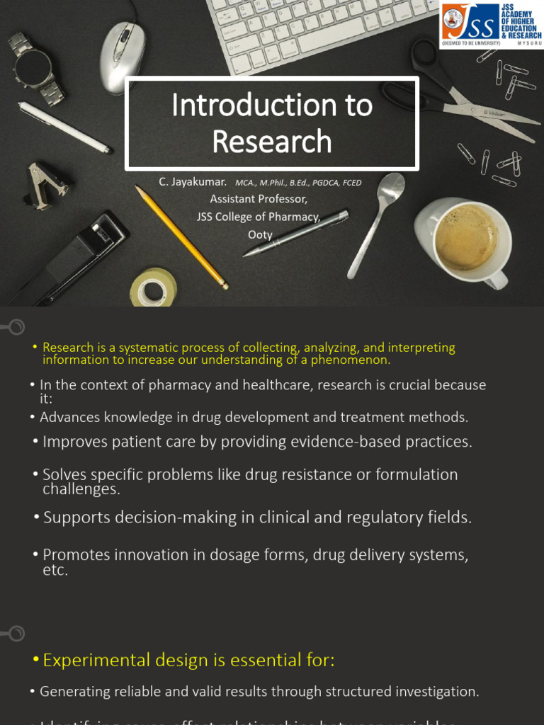 Unit 3.5_Introduction to Research | PDF | Design Of Experiments ...