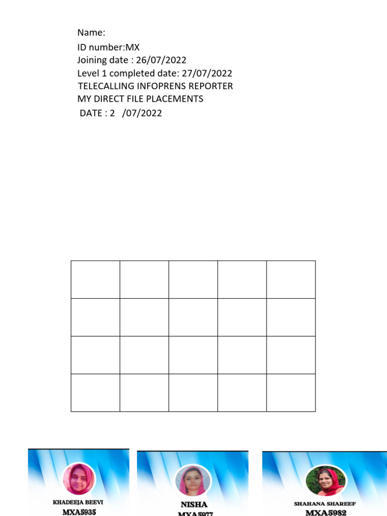 Nasreen Document | PDF